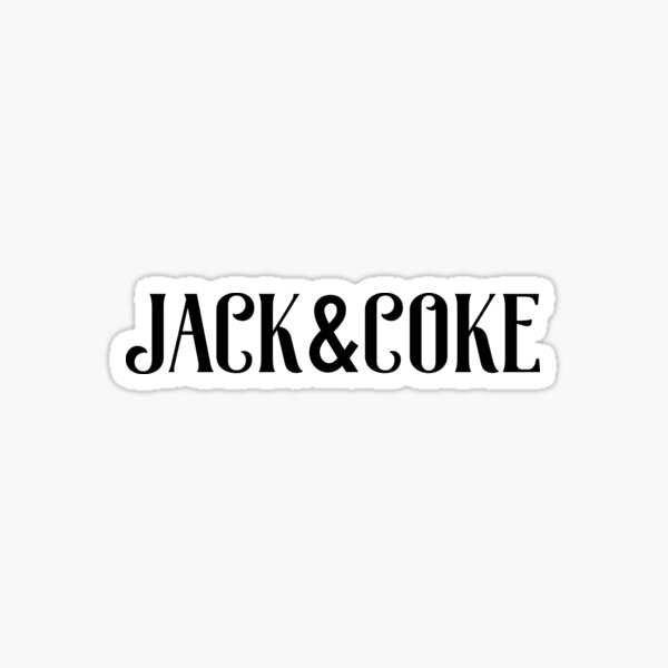 Jack And Coke Stickers | Redbubble