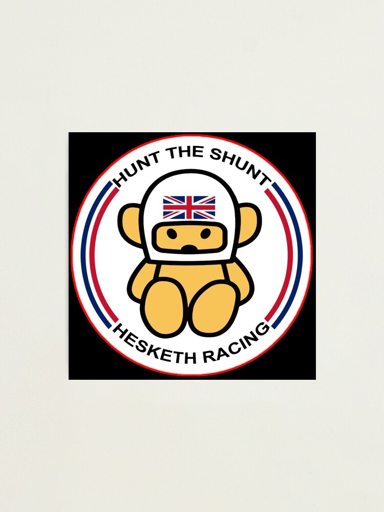 Hesketh Logo HESKETH RACING BEAR SEW ON EMBROIDERED CLOTH PATCH