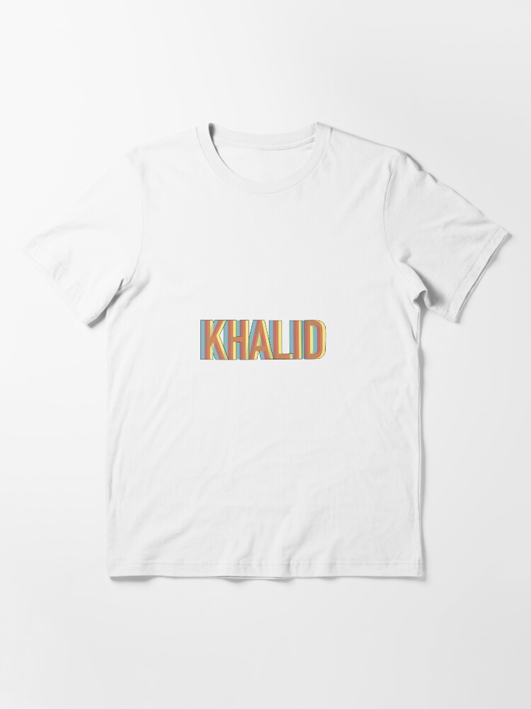 "khalid." T-shirt for Sale by yellow-art | Redbubble | khalid t-shirts ...