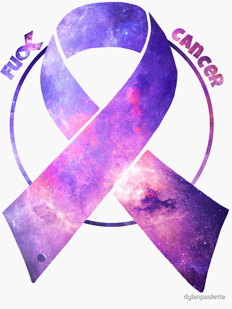 "Fu** Cancer" Sticker for Sale by dylanpaulette | Redbubble