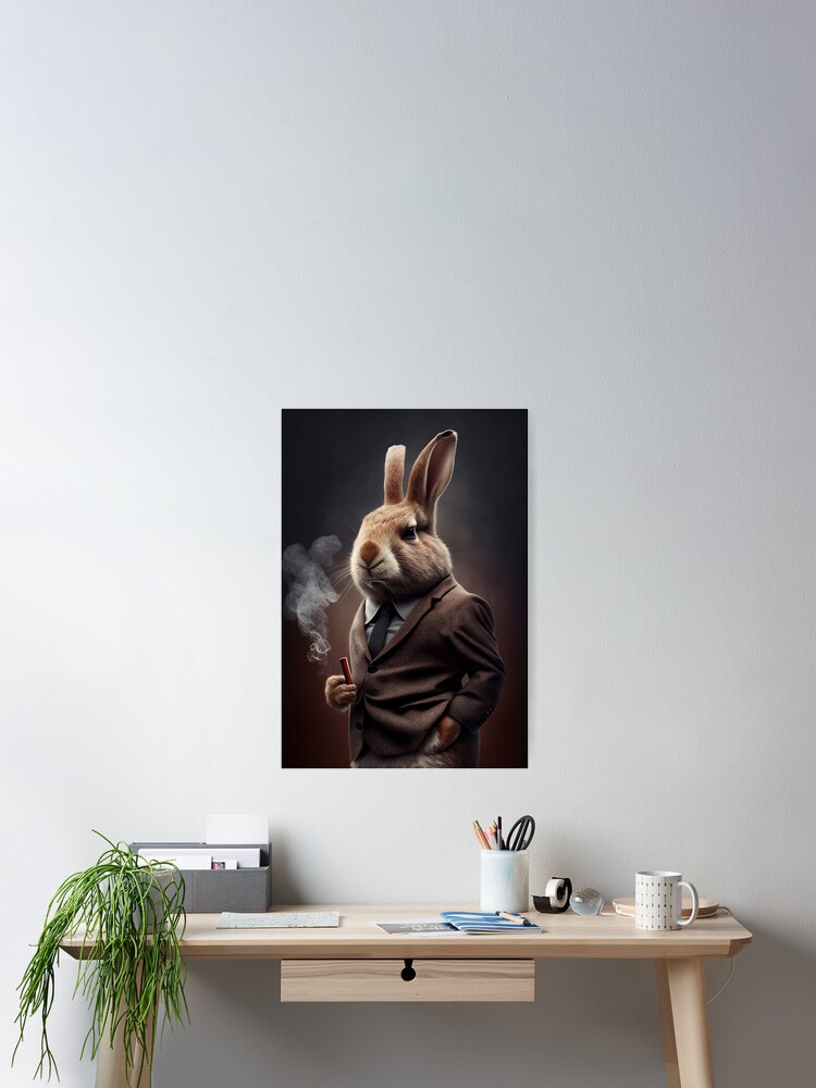 "Gangster Rabbit" Poster for Sale by v1adu7z | Redbubble