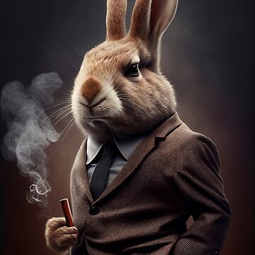 "Gangster Rabbit" Poster for Sale by v1adu7z | Redbubble