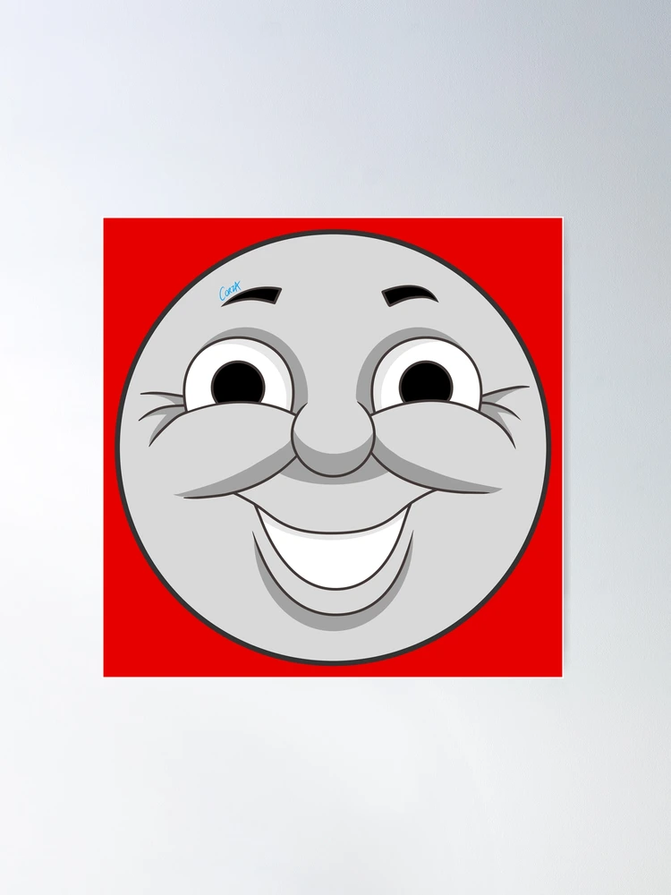 James The Red Engine Face