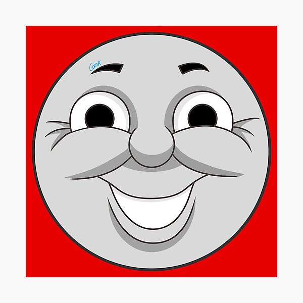 James The Red Engine Face