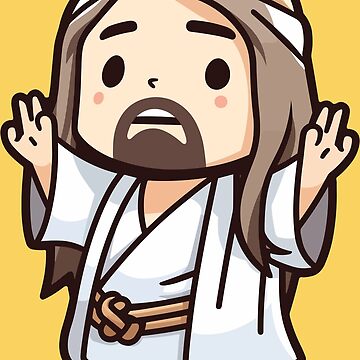 "Kawaii Jesus" Sticker for Sale by Gosetsu | Redbubble
