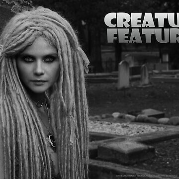 "Tangella At The Graveyard" Poster for Sale by CreatureStore | Redbubble