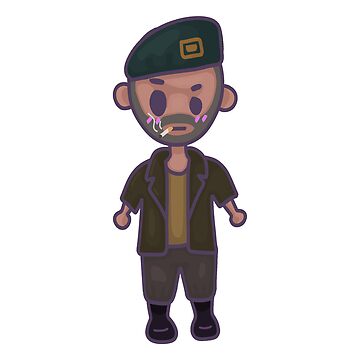 "Bill Overbeck dead by daylight dbd l4d Left 4 dead" Sticker by Rocket ...