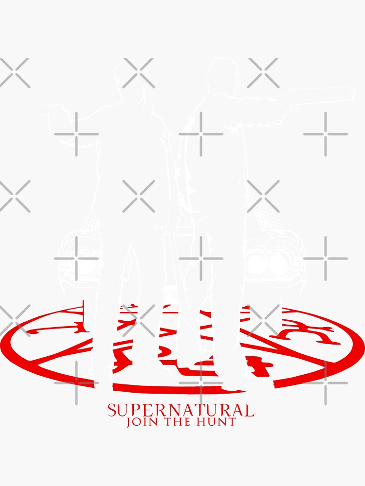 "Supernatural To Hell And Back" Sticker for Sale by KathleenStewart ...