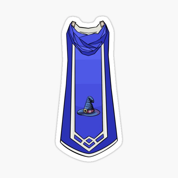 "Inverted Magic Master Cape" Sticker for Sale by Heirloom-Arts | Redbubble