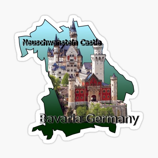 Neuschwanstein Castle Stickers | Redbubble
