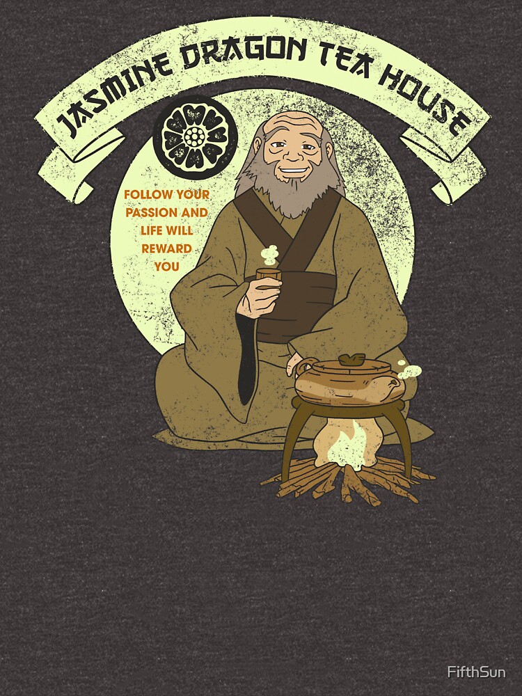 "Avatar: The Last Airbender Iroh Jasmine Dragon Tea House" Essential T ...