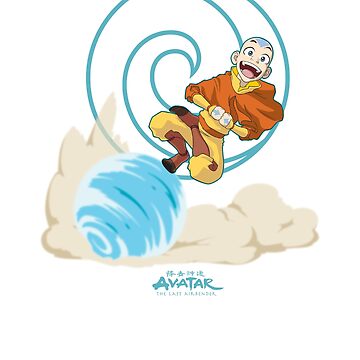 "Avatar: The Last Airbender Aang Happy Poster" Essential T-Shirt for ...