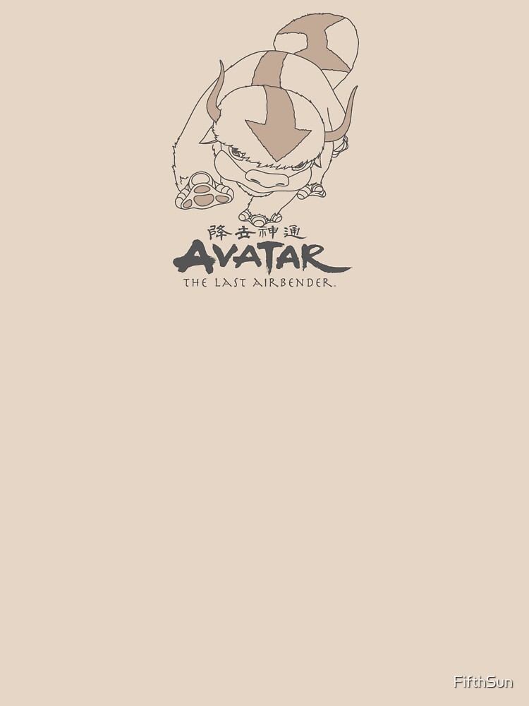 "Avatar: The Last Airbender Appa Charge Logo" T-shirt for Sale by ...