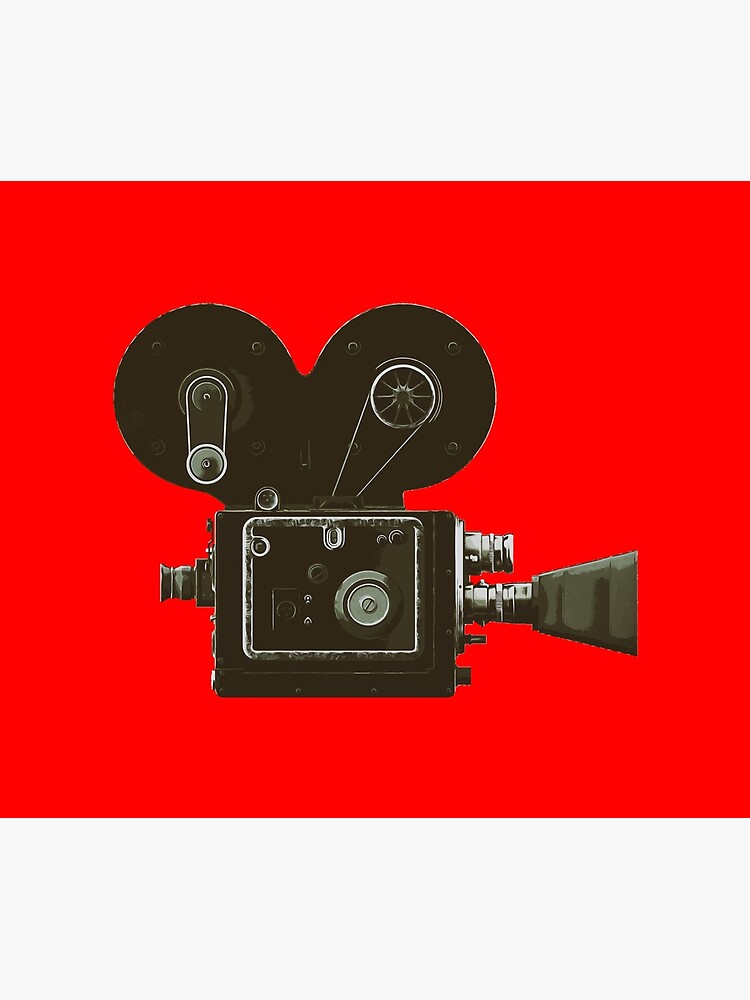 Old Movie Camera - vintage movie maker camera Shower Curtain sold by ...