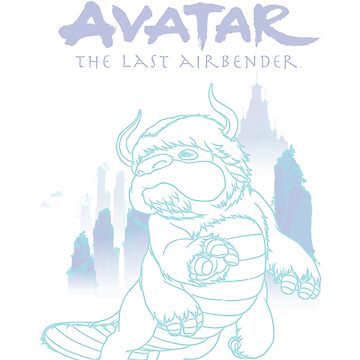 "Avatar: The Last Airbender Appa Line Art" Classic T-Shirt for Sale by ...