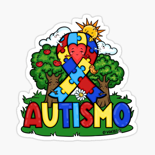 "Autismo" Sticker for Sale by voa787 | Redbubble