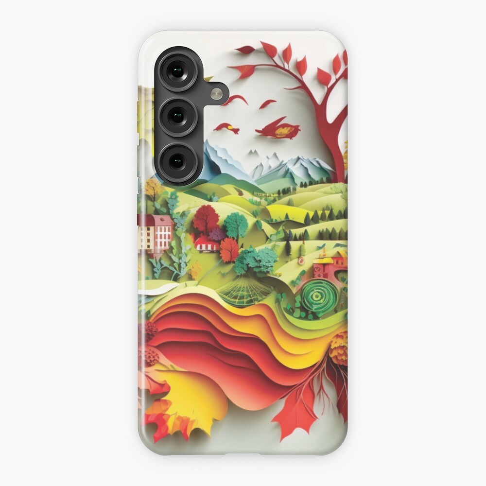 "Magic in Paper Cutting: Vibrant Landscapes and Exquisite Details" Art ...