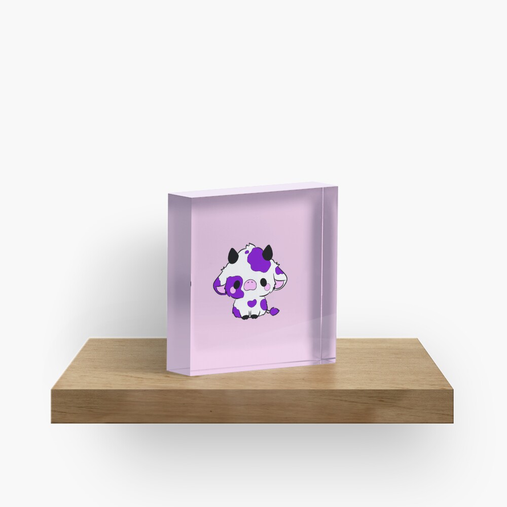 "Purple cow" Sticker for Sale by UrbanDis | Redbubble