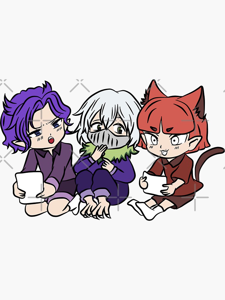 "Mairimashita iruma kun_Anime_Manga_Kalego_Opera_Sullivan" Sticker for ...