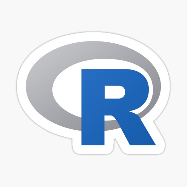 "R Programming Language Data Stats Logo" Sticker for Sale by take8 ...