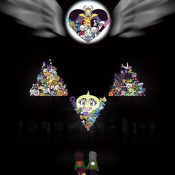 "Undertale 4th Anniversary" Postcard by Starckles | Redbubble