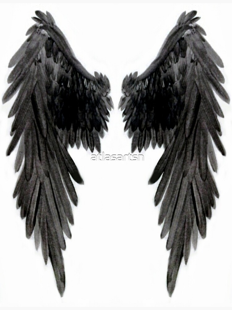 "Bad Angel wings" Art Print for Sale by atlasartsn | Redbubble