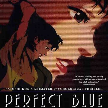 "Perfect-Blue Movie " Poster for Sale by belvawashington | Redbubble