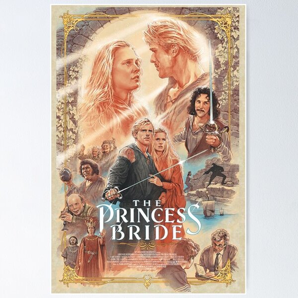 "1987 The Princess Bride Movie " Poster for Sale by bernicedelaceuz ...