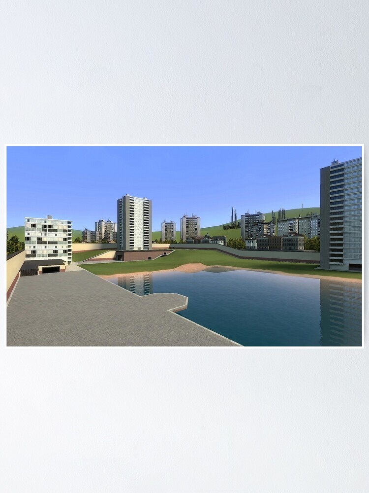 "Gmod Construct Big Design" Poster for Sale by CloutDesigner | Redbubble