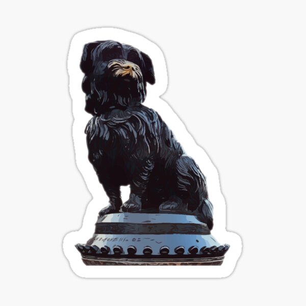 "Greyfriars Bobby" Sticker for Sale by CatrionaCeltica | Redbubble