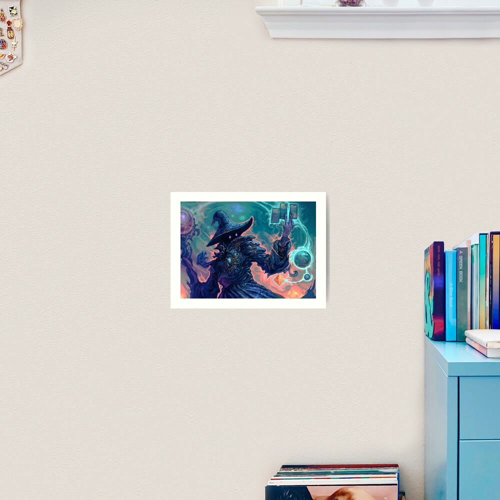 "Blue Mage - Inscryption" Poster for Sale by CarpetCrawler | Redbubble