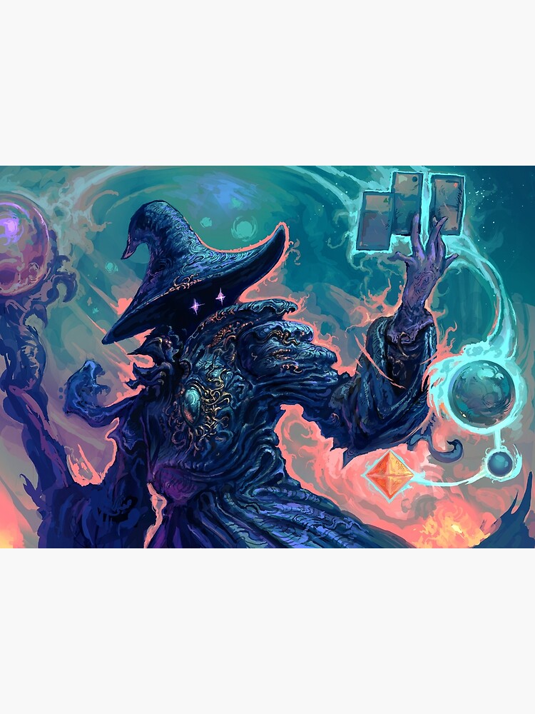 "Blue Mage - Inscryption" Poster for Sale by CarpetCrawler | Redbubble