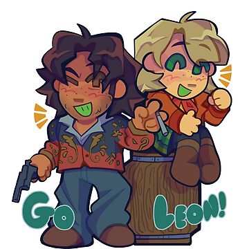 "GO LEON!" Sticker for Sale by tomaart | Redbubble
