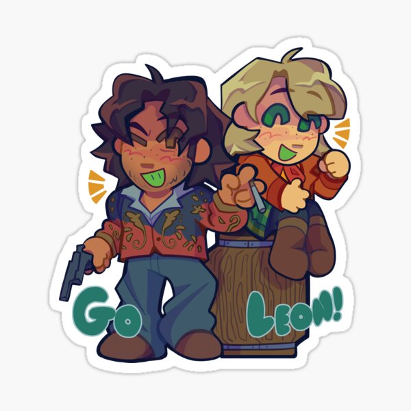 "GO LEON!" Sticker for Sale by tomaart | Redbubble