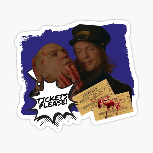 "Lestat - TICKETS PLEASE!" Sticker for Sale by nocontextlestat | Redbubble
