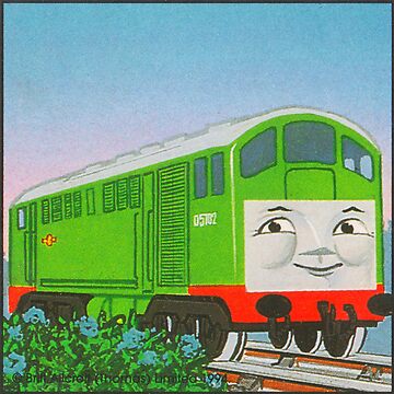 "BoCo the Diesel Engine Vintage Square Card" Sticker for Sale by ...