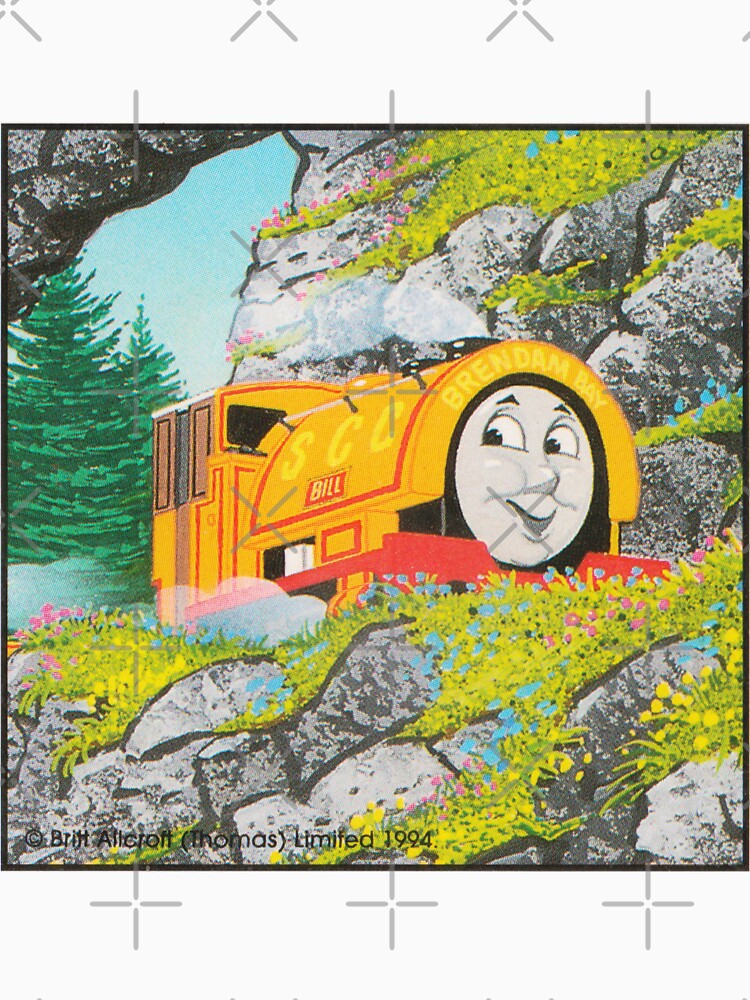 "Bill the Tank Engine Twin Engine Vintage Square Card" Essential T ...