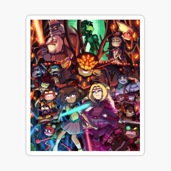 "amphibia" Sticker for Sale by ullahraquet | Redbubble