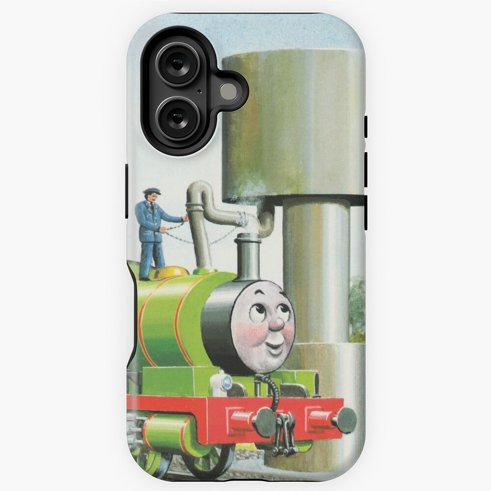 "Thomas the Tank Engine Vintage Illustration: Thirsty work for Percy" Sticker for Sale by ...