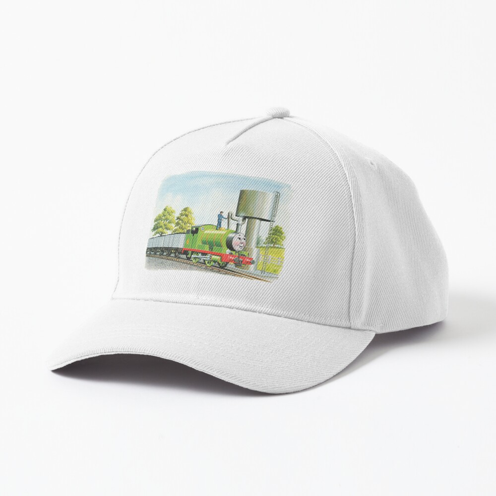 "Thomas the Tank Engine Vintage Illustration: Thirsty work for Percy" Poster for Sale by ...