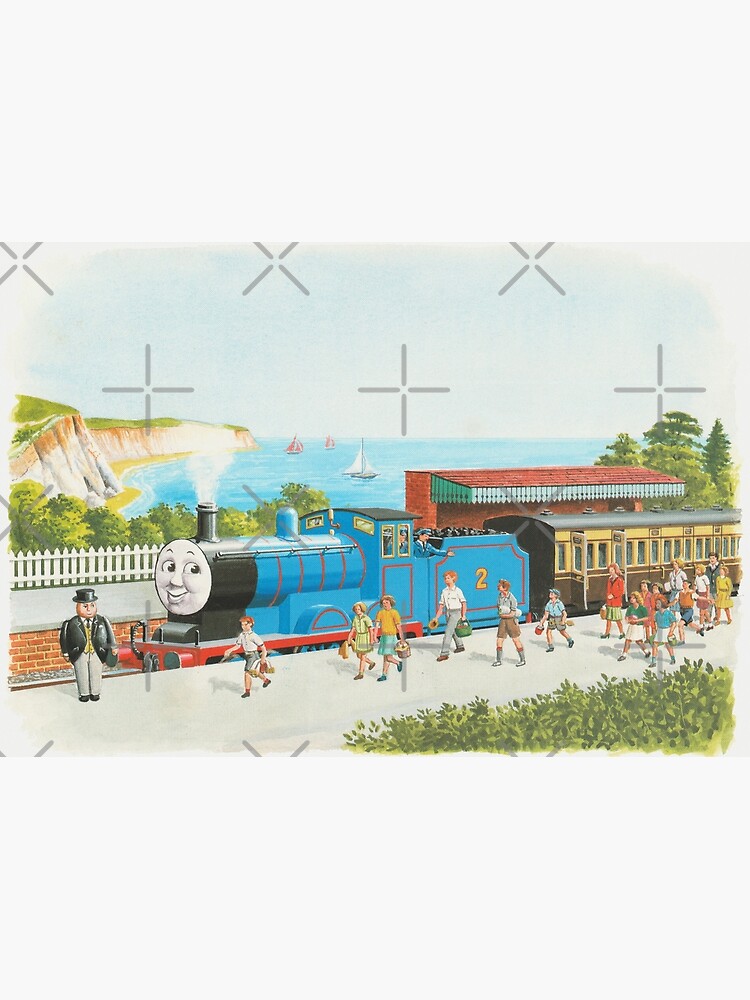 "Thomas the Tank Engine Vintage Illustration: A Trip to the Seaside" Poster for Sale by ...