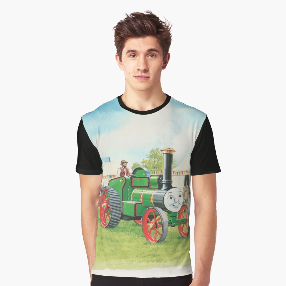 "Thomas the Tank Engine Vintage Illustration: Helping Out at the May ...