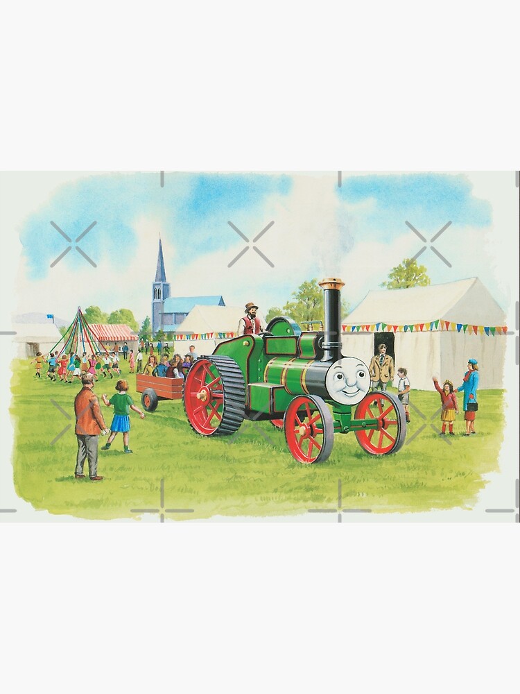 "Thomas the Tank Engine Vintage Illustration: Helping Out at the May ...