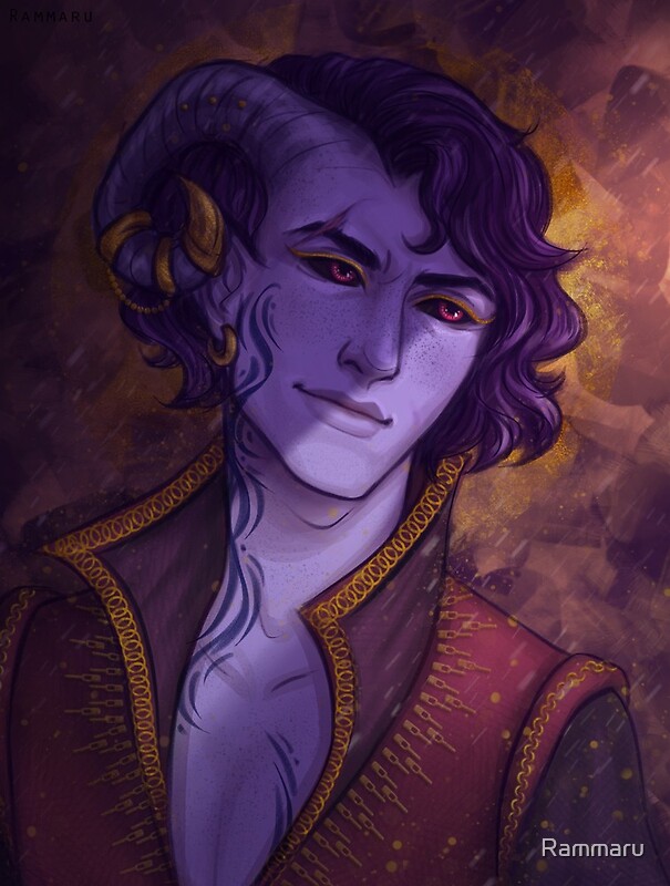 "Critical Role - Mollymauk" by Rammaru | Redbubble
