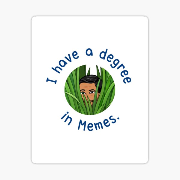 "Meme" Sticker for Sale by Lunar Lights | Redbubble