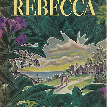 "Rebecca by Daphne du Maurier" Poster for Sale by booksnbobs | Redbubble