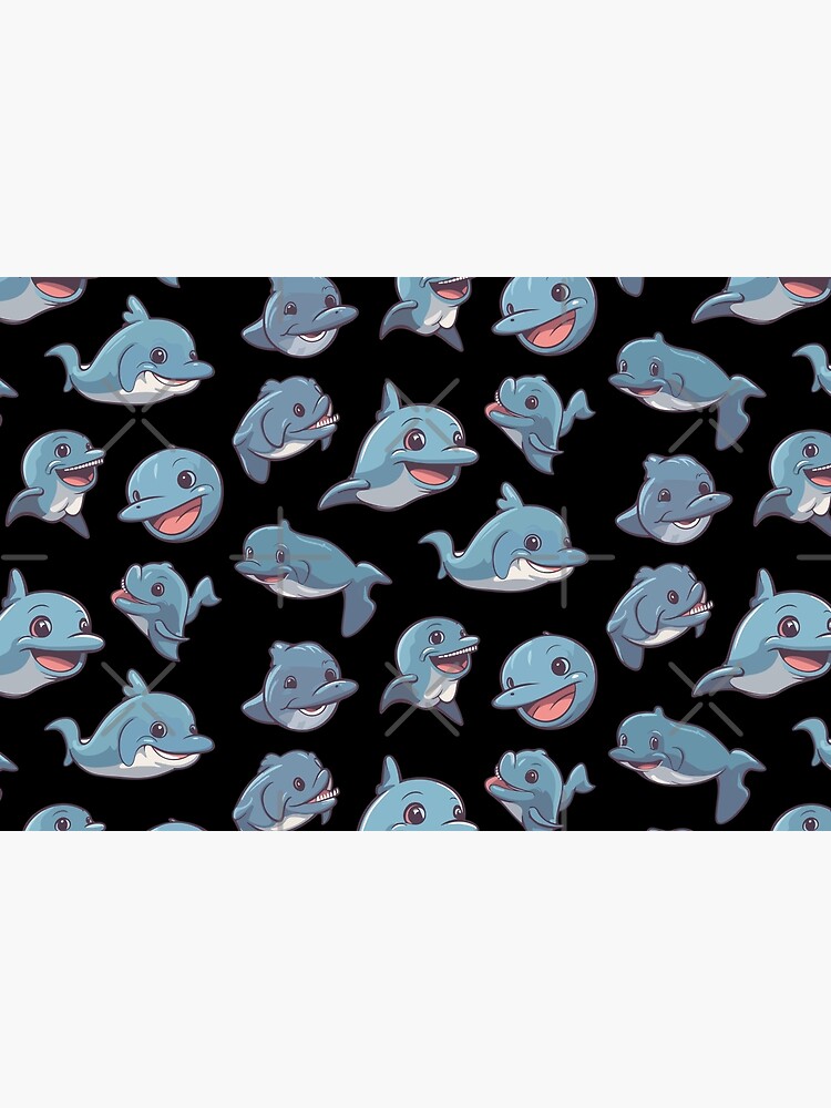 Dolphins Stickers Pack Bath Mat sold by Keir Nash | SKU 42535115 | 25% ...