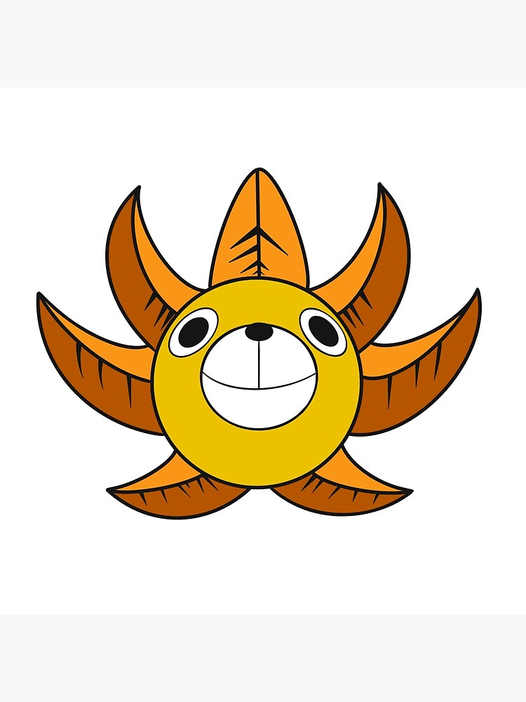 "Thousand Sunny Logo - ONE PIECE" Art Board Print by MajinFa | Redbubble