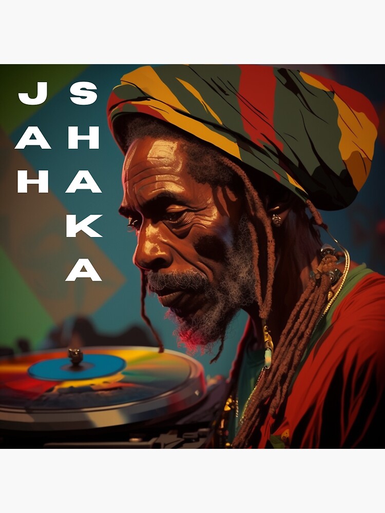 "Jah Shaka - Roots & Dub Vibrations" Sticker for Sale by Inerink ...