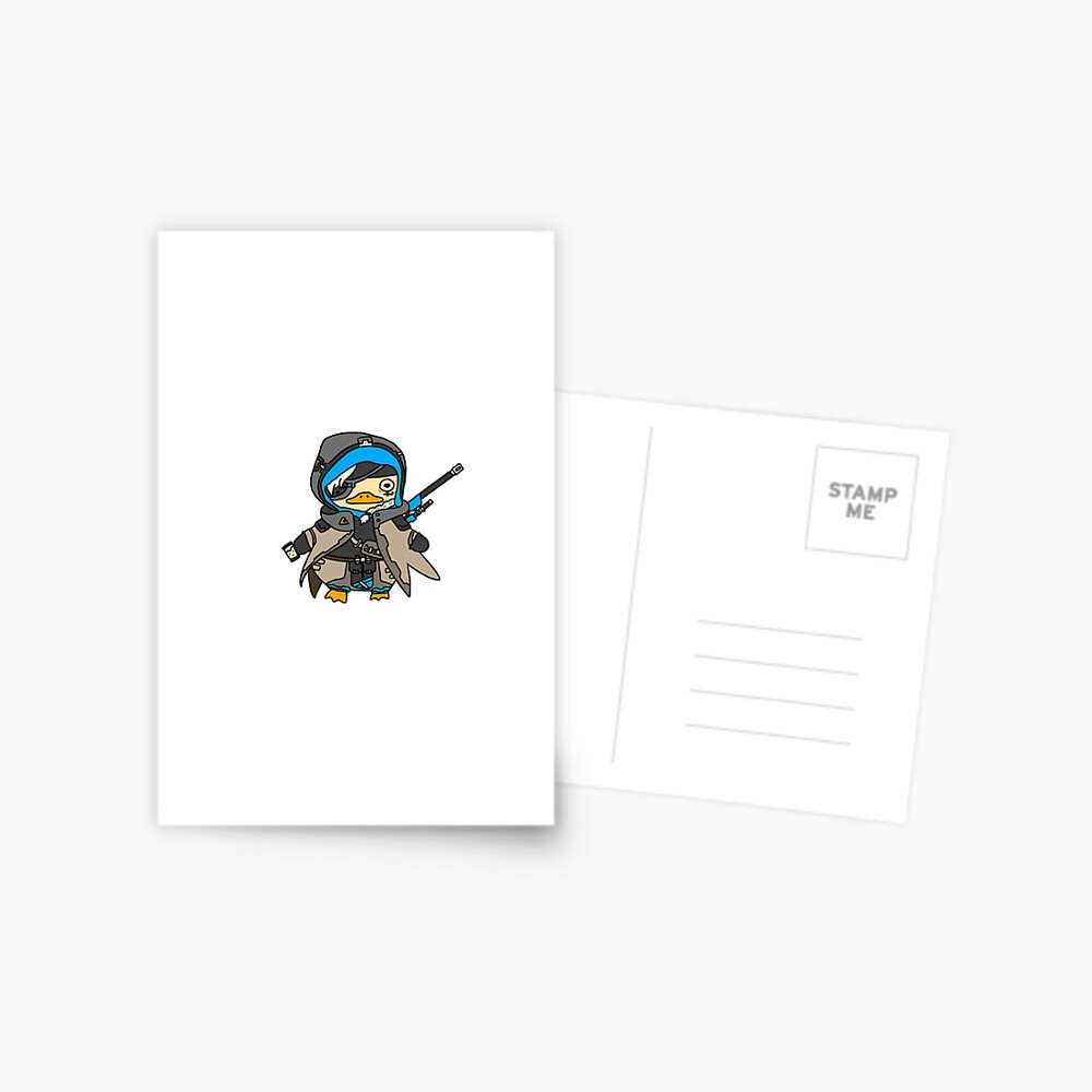 "Ana as a Duck" Sticker for Sale by sillymiya | Redbubble